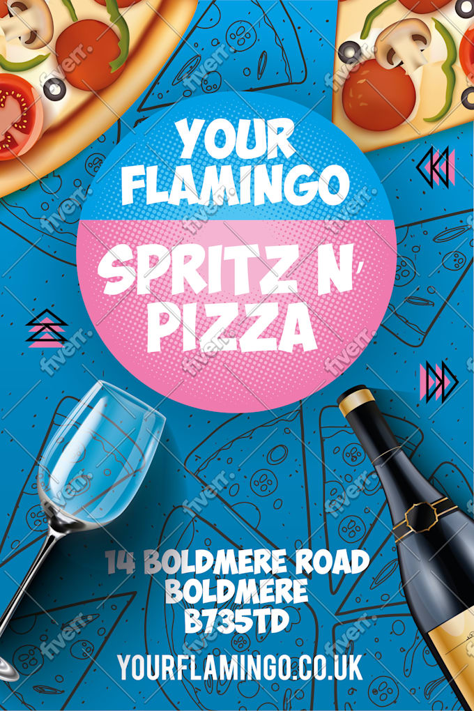 Create vintage retro 80s, 90s, 60s style flyer or poster by Yazza10 ...