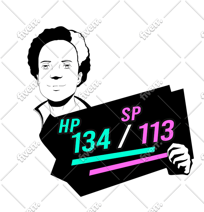 Do a custom persona 5 hp sp bar by Abel_lalia | Fiverr
