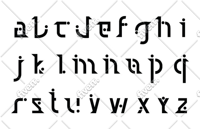Create custom installable font design otf or tff by Writingvirtual | Fiverr