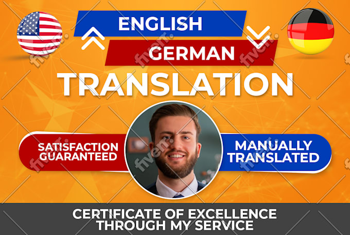 Traduci qualsiasi cosa dall'inglese al tedesco in 24 ore