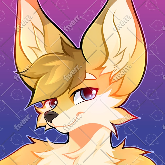 Draw a furry icon art by Asdfh_sketch | Fiverr