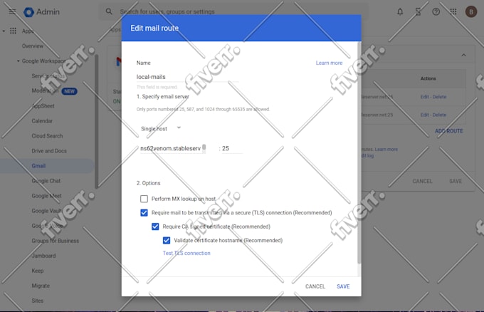 Config split delivery on google workspace and cpanel by Jcastaneda64 ...