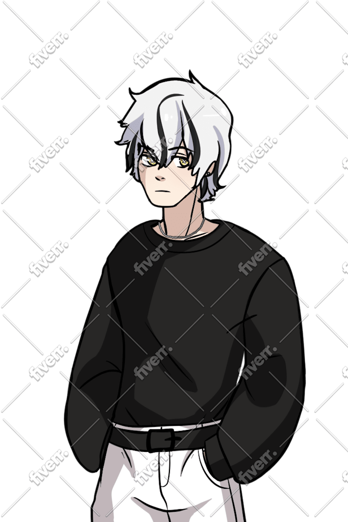 how to draw characters for a visual novel