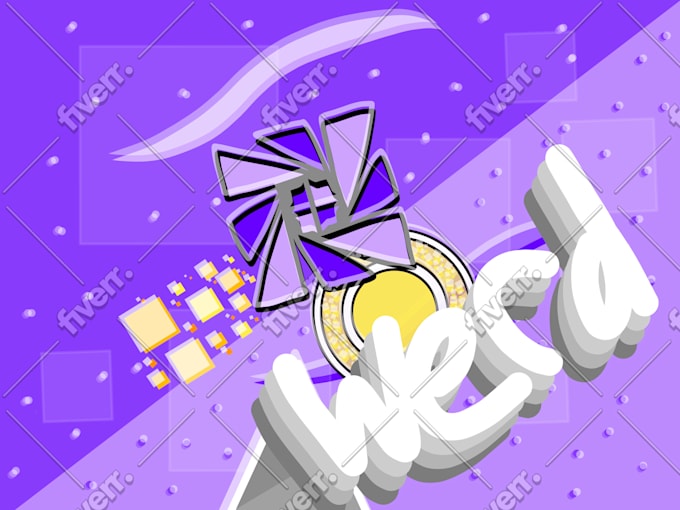 Create you a professional geometry dash logo by Gd_sparky | Fiverr