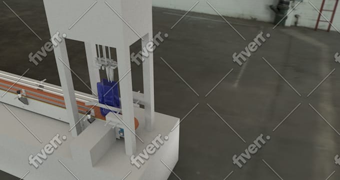 Do custom automation machine 3d design and concept by Sugianto_kyo | Fiverr