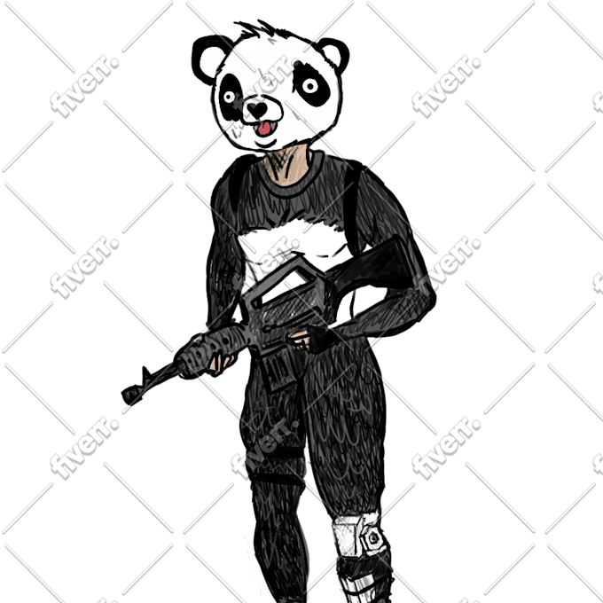 Make a fortnite cartoon profile picture or character by Sicholas | Fiverr