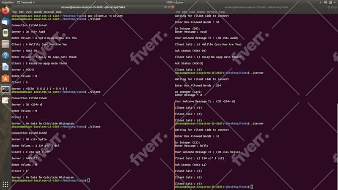 Do socket programming in cpp, java, c and python by Airtective | Fiverr
