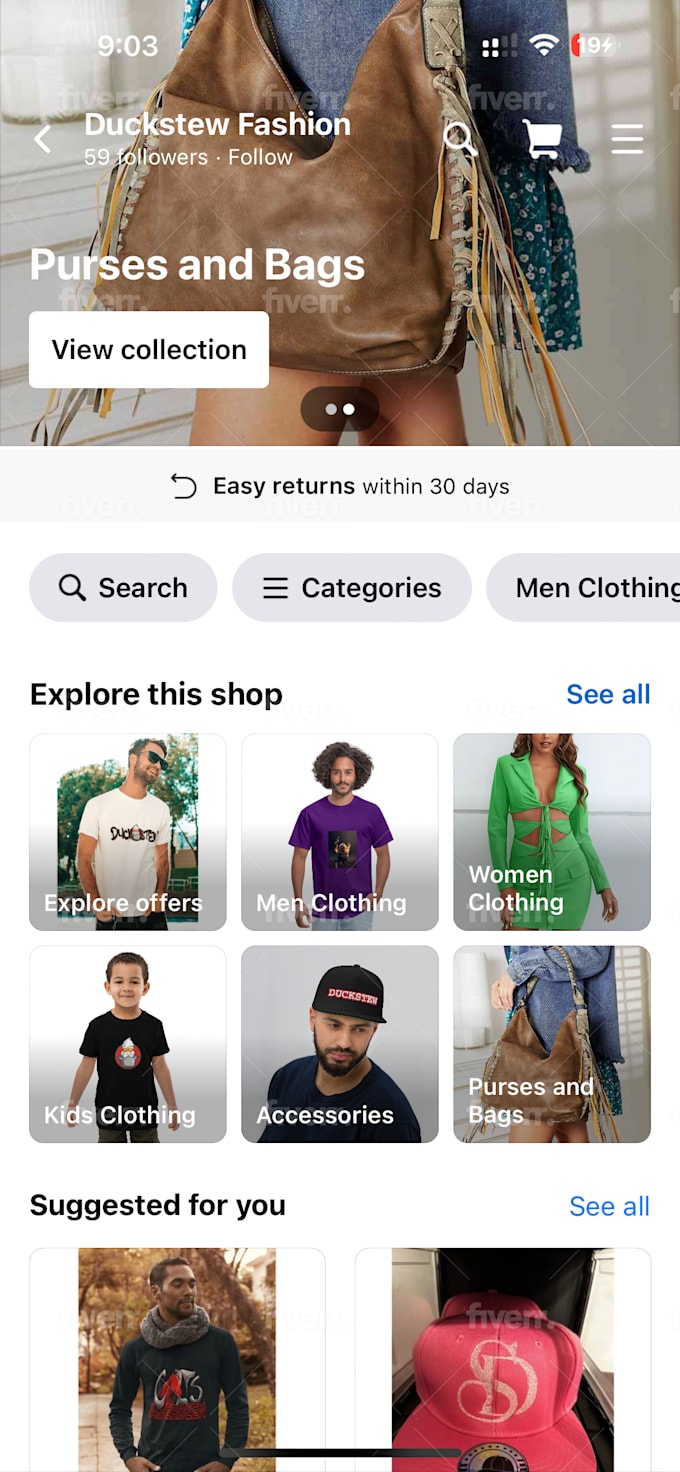 Set up facebook and instagram shop with ecommerce shopify store ...