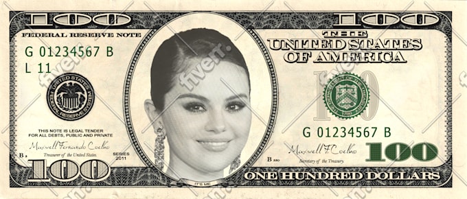 Create dollar bill using your picture by Alinaserv | Fiverr