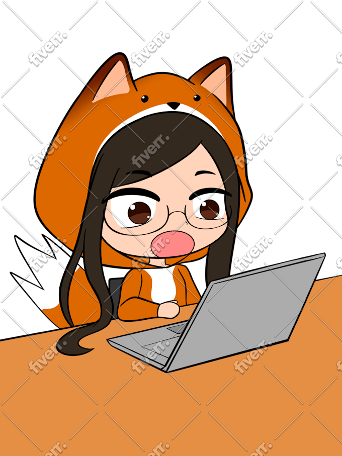 how to draw chibi on computer