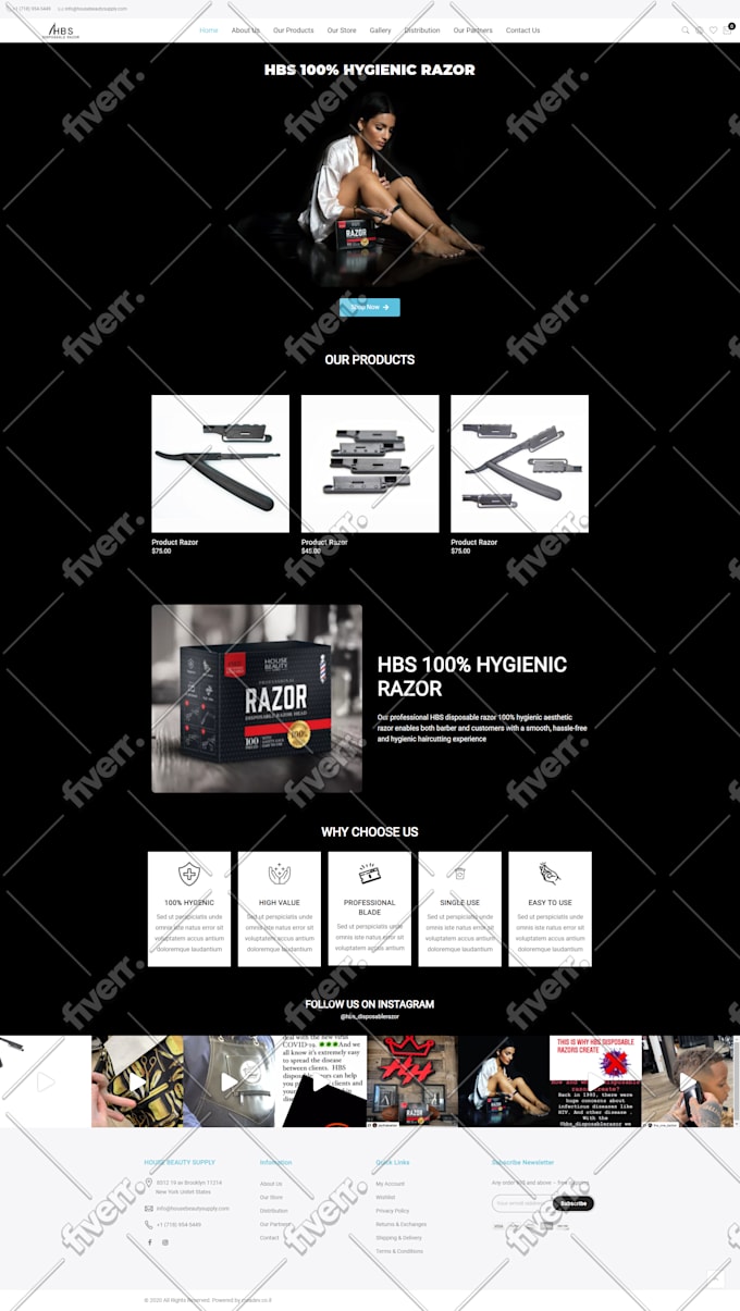 Create design and develop wordpress website by Aurangxaib3 | Fiverr