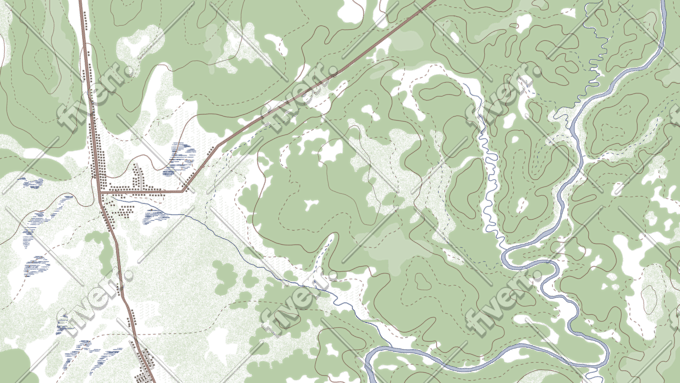 Draw 2d map illustration for you by Catnip119 | Fiverr