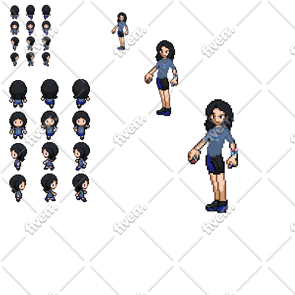 Sprites Personalizados Del Mundo Exterior Del Entrenador Pokémon