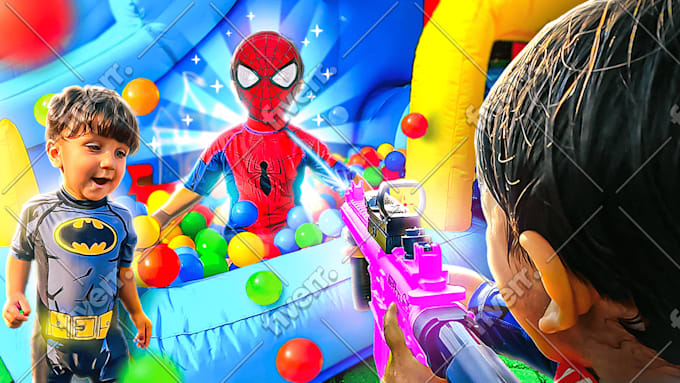 Do a professional youtube kids thumbnail by Kronoartz | Fiverr