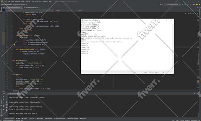 Code pf oop dsa data structure task assignment in python by Dev_jr7 ...
