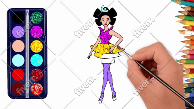 coloring pages barbie dresses video