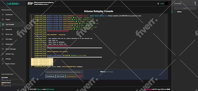 Setup nd install fivem or redm server in linux or windows by Sahal0708 ...