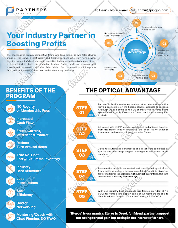 informative flyer design