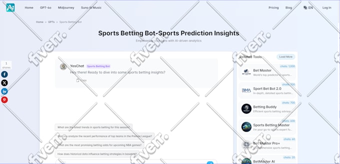 Create Ai Chatbot Or Chatgpt Custom Ai Saas Ai Website Using Openai Gpt4 Or Gpt3 By Ai Pioneer