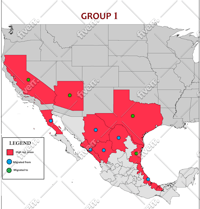 Create gis map, remote sensing and data visualization by Zubairgeol | Fiverr