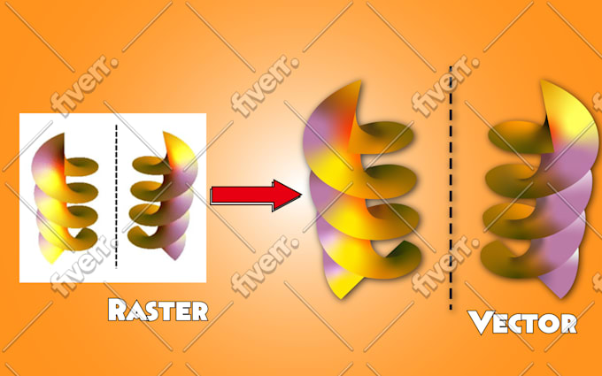 Make an image into a vector and raster into a vector by Creativebracets ...