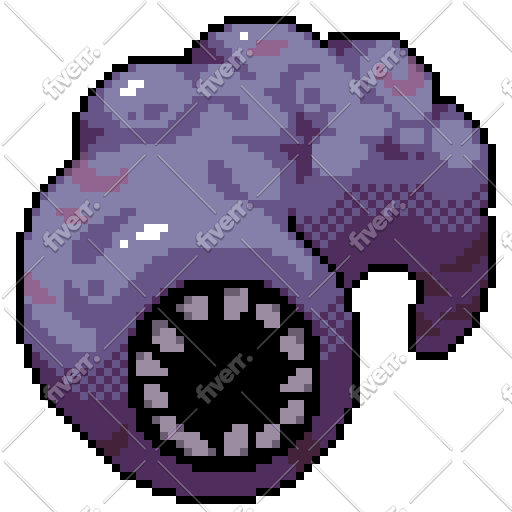 Create an original pixel monster sprite by Audeus | Fiverr