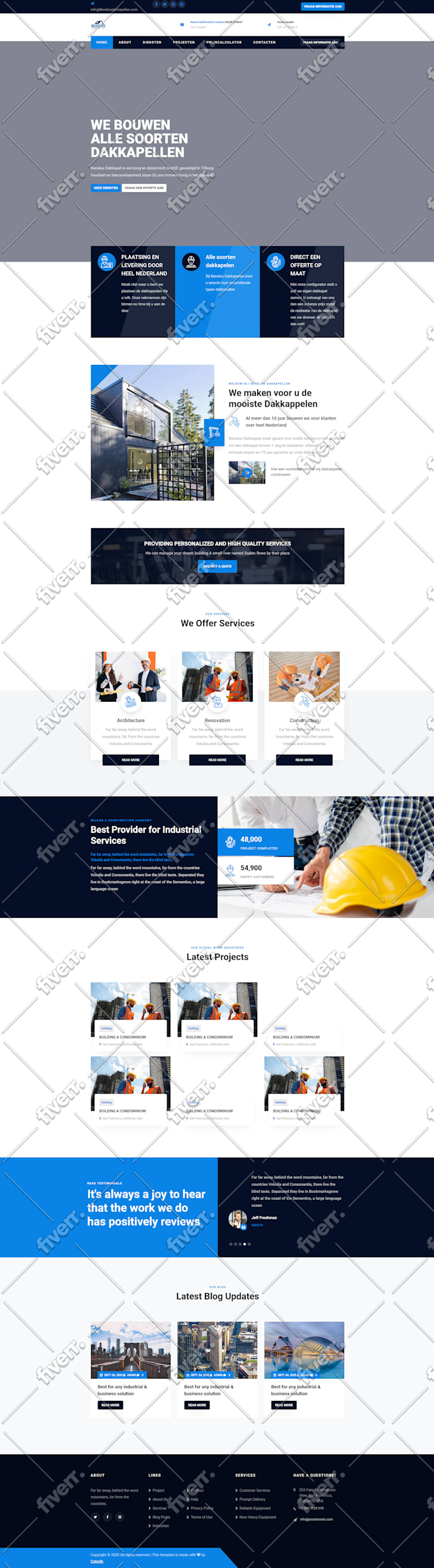 Develop react, next js, node js, express, mongodb using typescript by ...