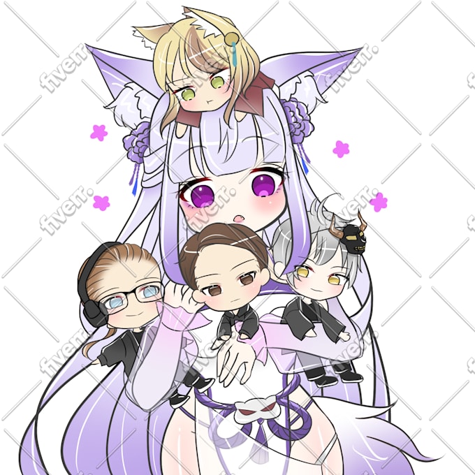 Grupo De Anime Chibi FigUnity NARUTO Shippuden Team Seven Group!