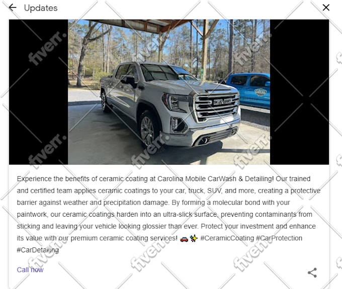 Create and schedule optimized content for gmb post with geotag photos ...