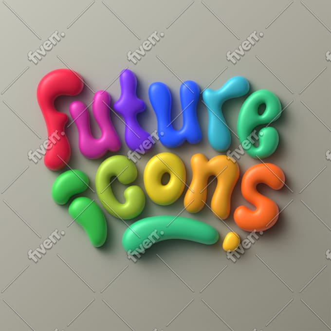 bubble text illustrator