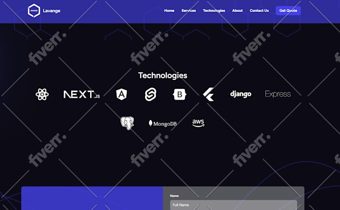 Create Website Using React Or Nextjs Tailwind Css By Raviverma279 Fiverr