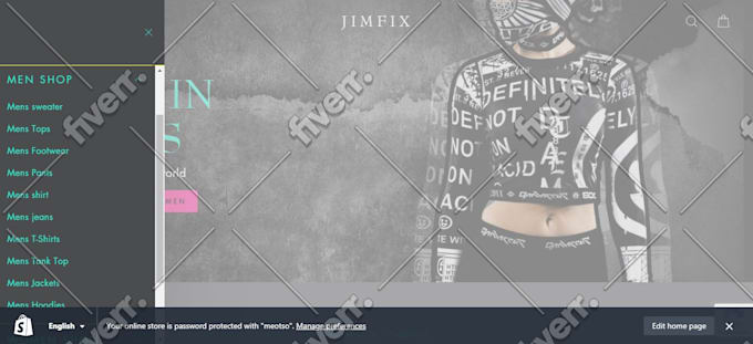 Create shopify mega menu and shopify collection with seo in 1 day by Stepnex | Fiverr