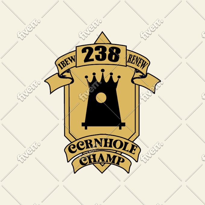 Round Crest Logo Design