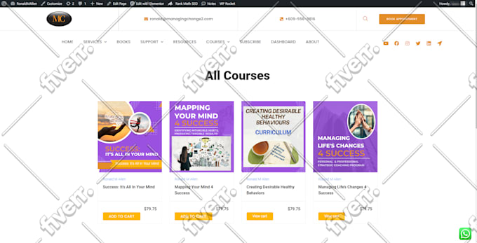 Fix wordpress issues, elementor, woocommerce errors, and bugs by Moon_wp_dev | Fiverr