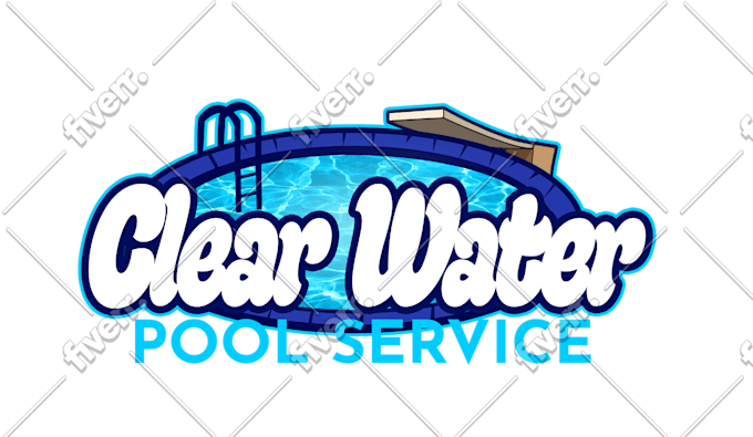 Makes swimming pool, pool cleaning logo design by Strikerjohn | Fiverr