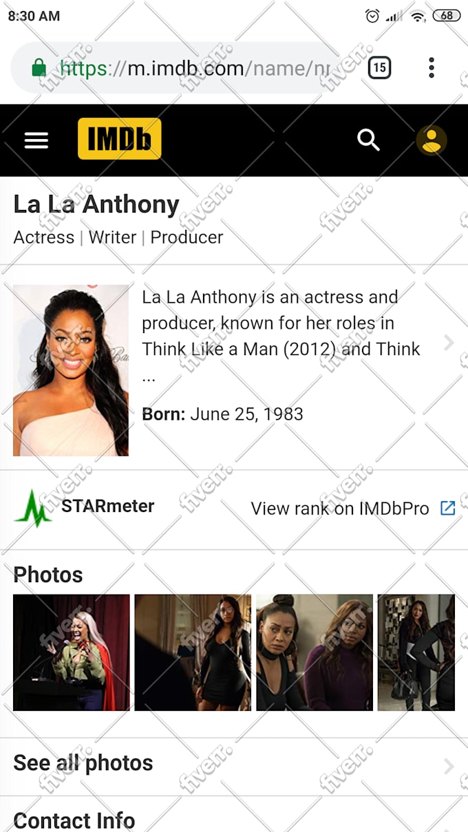 Fix imdb page, create new imdb page or add imdb credit by ...