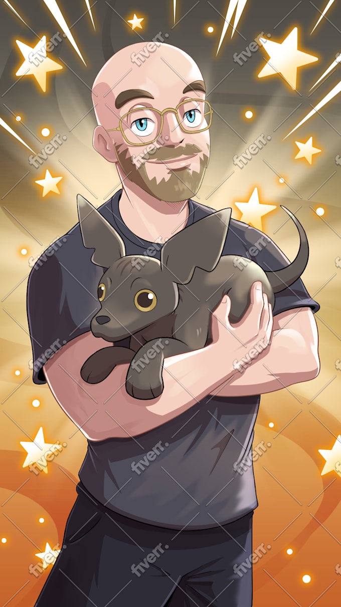 Create your own custom pokémon trainer by Devesart | Fiverr