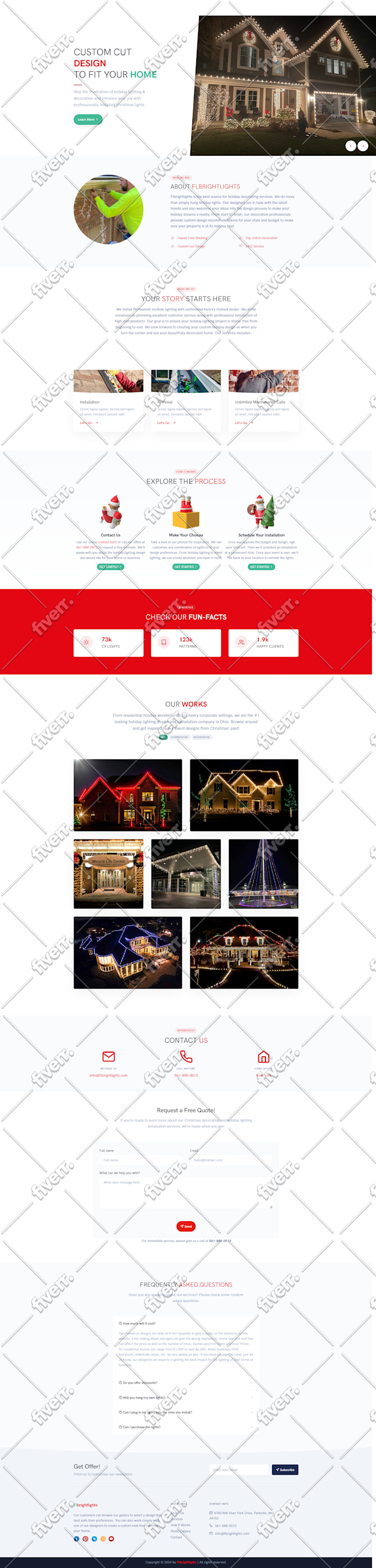 Design responsive html5 website in bootstrap by Codeartbd | Fiverr