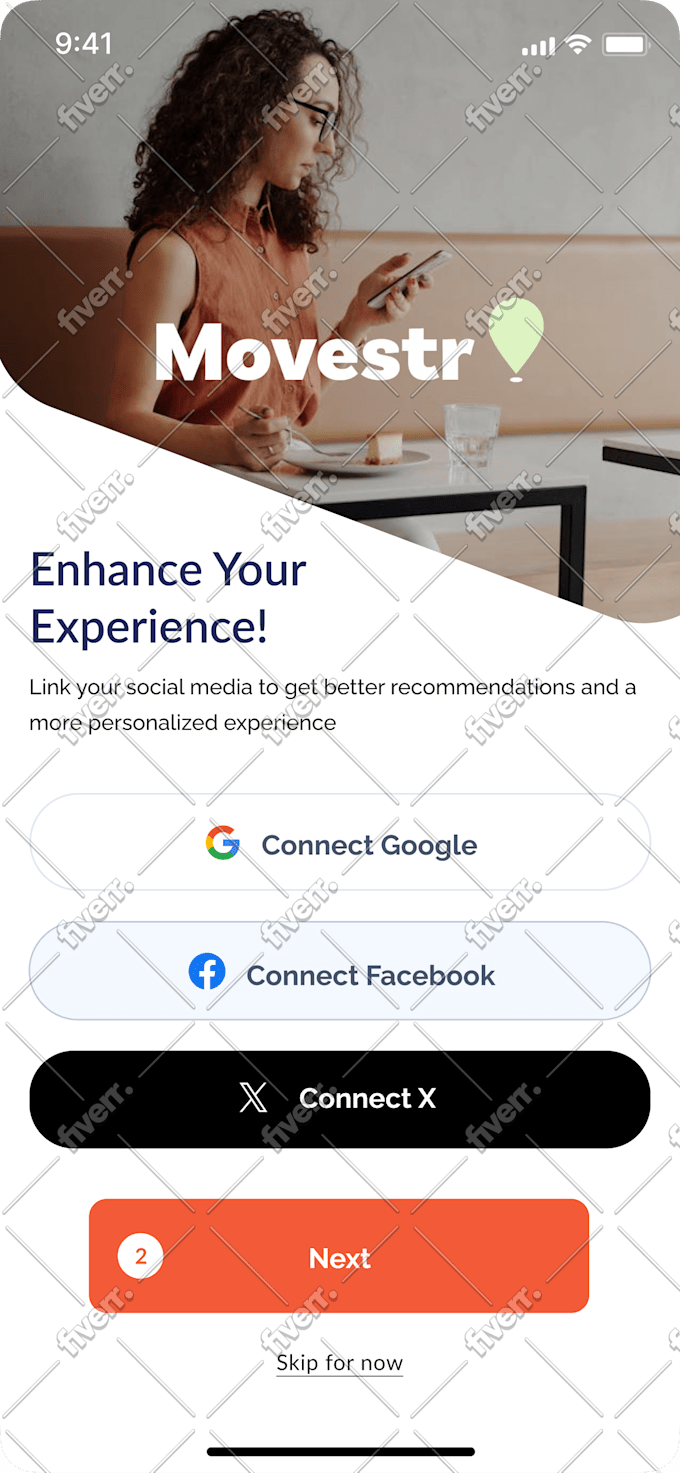 Design mobile app ui ux figma prototype figma to wordpress ui wireframe ...