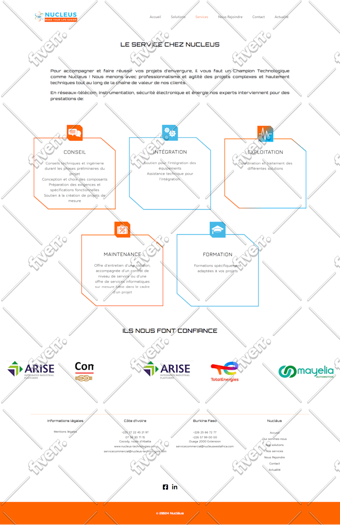Be your front end web developer, html5 css3 bootstrap,amp by Leoraza ...