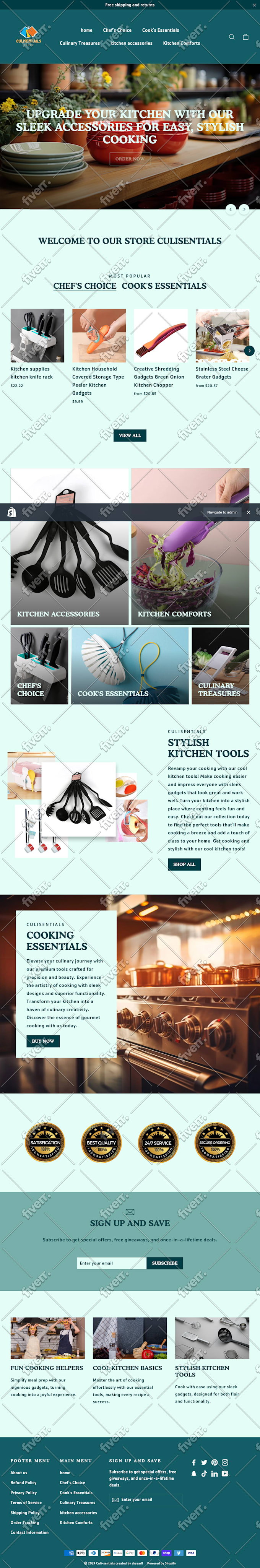 Create 30k per month profitable shopify dropshipping store by Shyzada1 ...