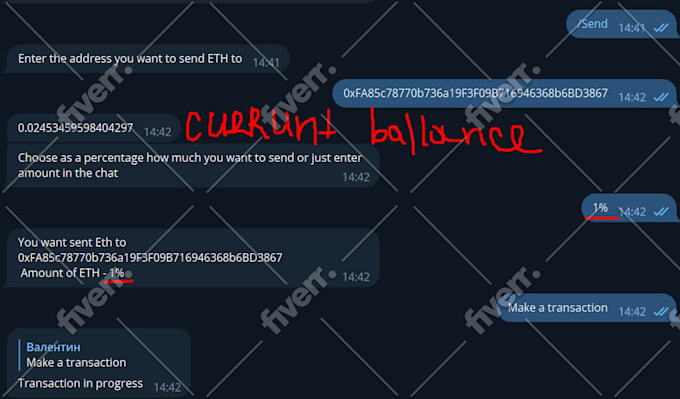Create custom python scripts for web3 blockchain transactions by Valentin_vffv | Fiverr