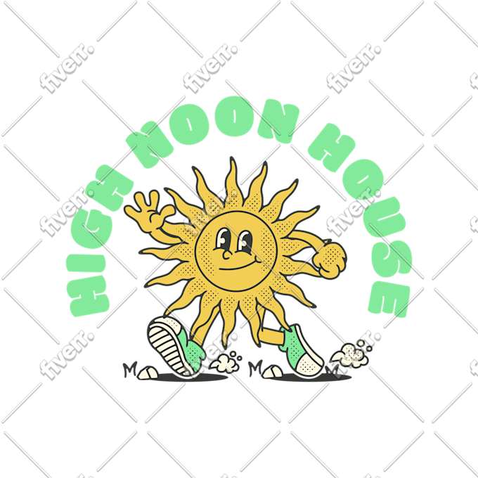 Create simple retro vintage cartoon character by Dodiihr | Fiverr