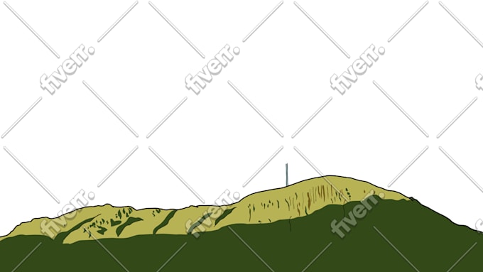 how to draw cartoon landscapes