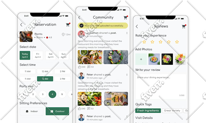 Do mobile app ui ux design, website ui ux design, dashboard ui ux in figma by Sanaafzal24 | Fiverr