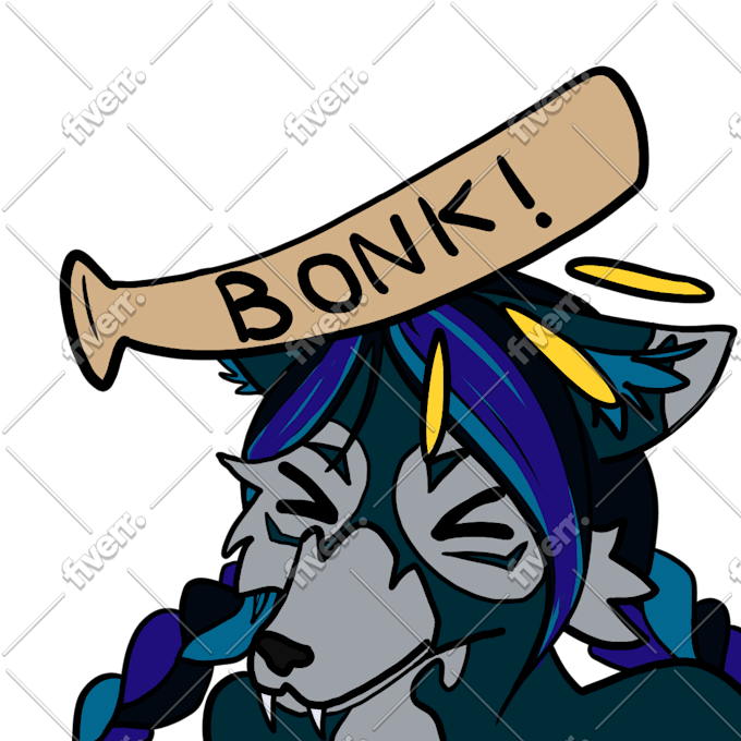 Make custom emotes, stickers, badges and pfp by Weirdcat_666 | Fiverr