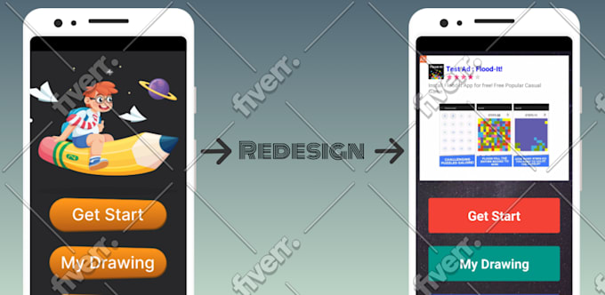 Reskin app and redesign your android app by Muneebkhan_810 | Fiverr