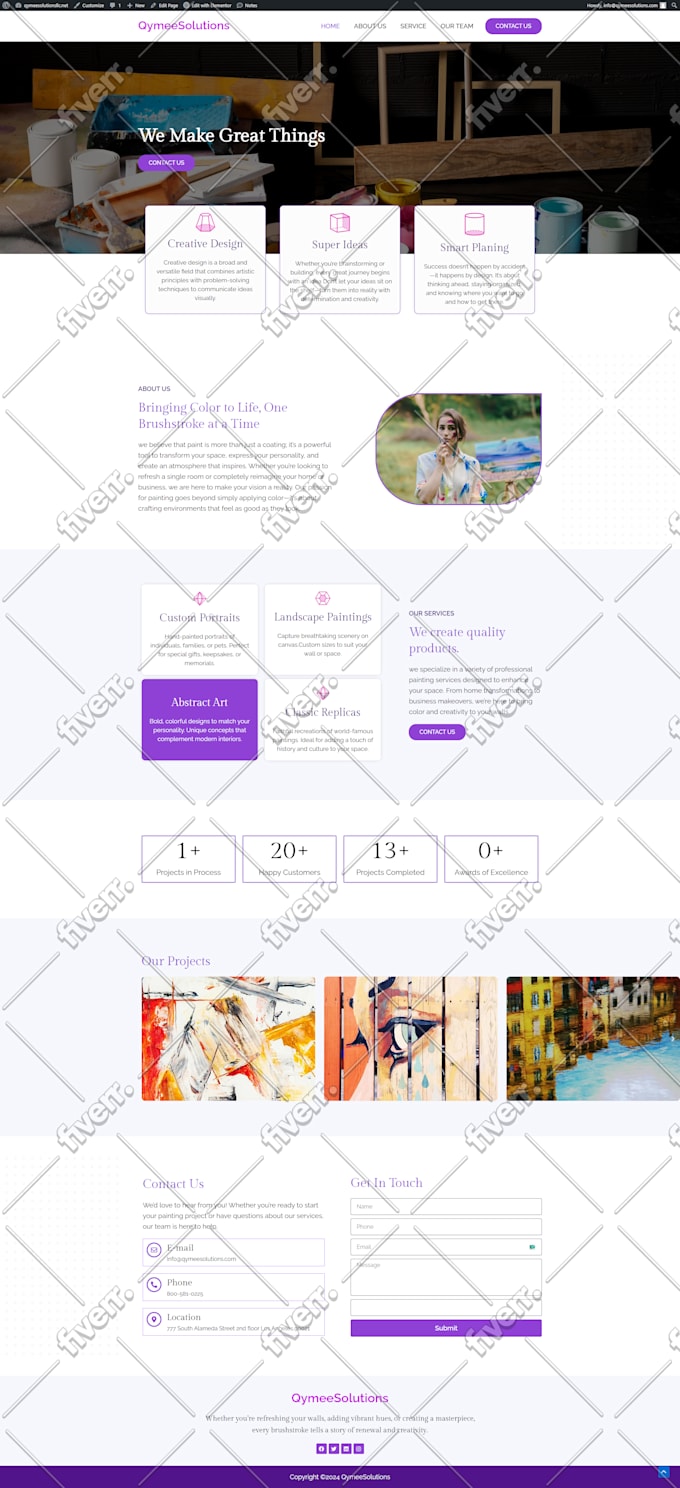 Build, redesign, revamp wordpress website development, ecommerce website design by Wp_arju | Fiverr