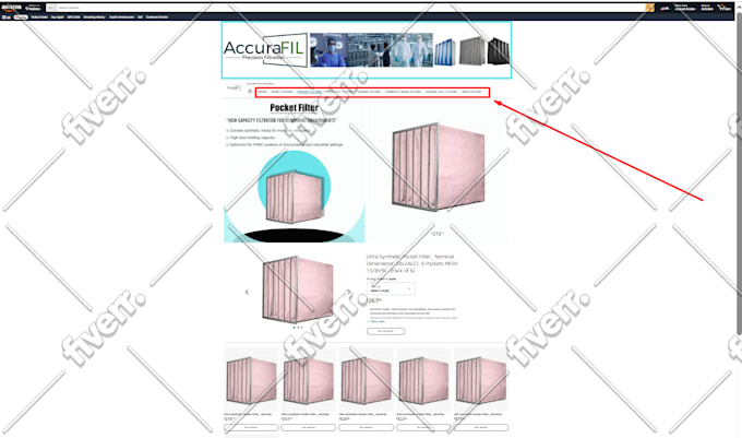 Design best amazon storefront for your brand store by Msaadali0071 | Fiverr