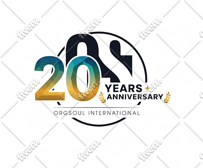 Create graceful and fantastic anniversary logo design by Robyn_isabel ...
